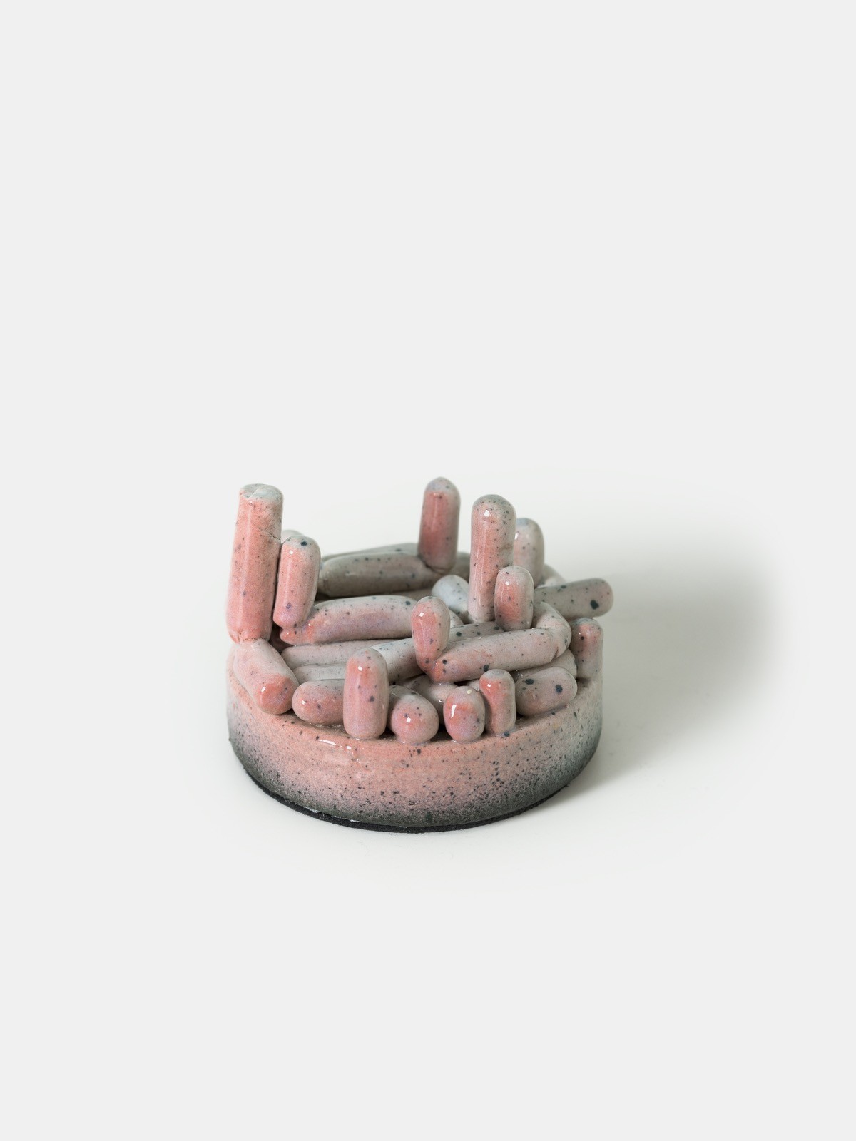 ceramic - "vinyl puck - david rauer | 001" // airbagcraftworks