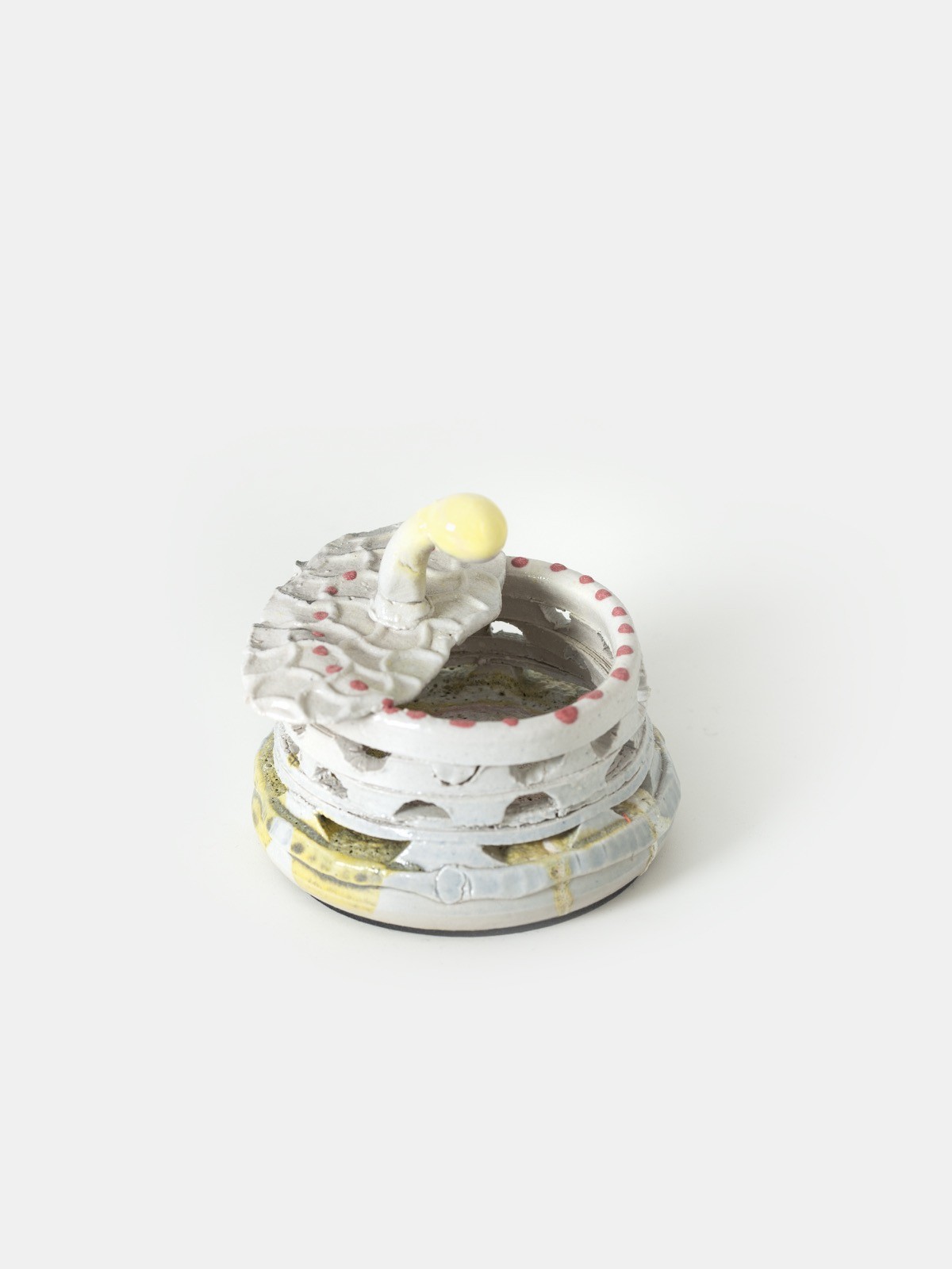 ceramic - "vinyl puck - david rauer | 003" // airbagcraftworks